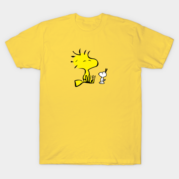 Big Giant Woodstock surprised Snoopy - Snoopy - T-Shirt | TeePublic Big Giant Woodstock surprised Snoopy - Snoopy - T-Shirt | TeePublic